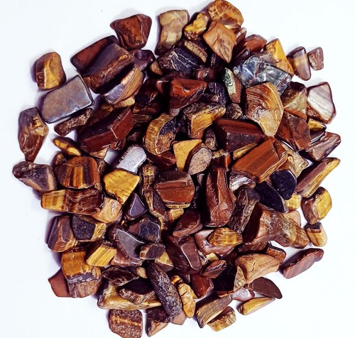 Naturel Tigre Eye Poli Chips 230 À 340 CT Lot Vrac Pierre Précieuse ...