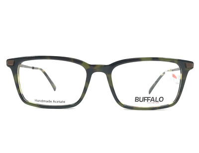 Buffalo by David Bitton Eyeglasses Frames BM003 OLI Green Tortoise 53 ...