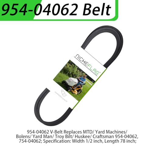 753-08171 Idler Pulley Kit with 954-04062 Belt Replaces 756-04129, 756 ...