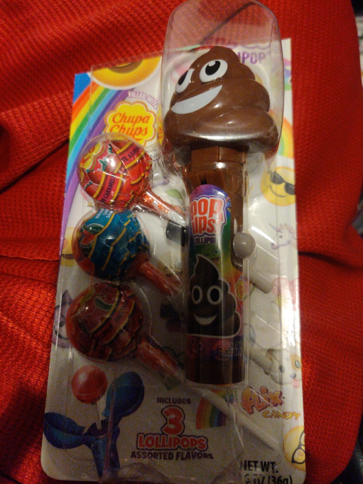 NEW POP UPS PURPLE UNICORN POOP TURD EMOJI LOLLIPOP | eBay