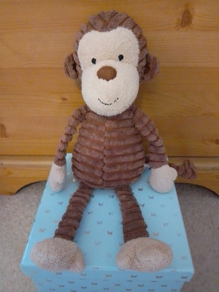 Jellycat. Cordy Roy Monkey Comforter. Retired & Rare. Lovely Condition ...