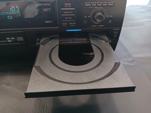 Philips CDR785 3-CD CHANGER CD-R/RW Recorder/Player TESTED WORKS 90% ...