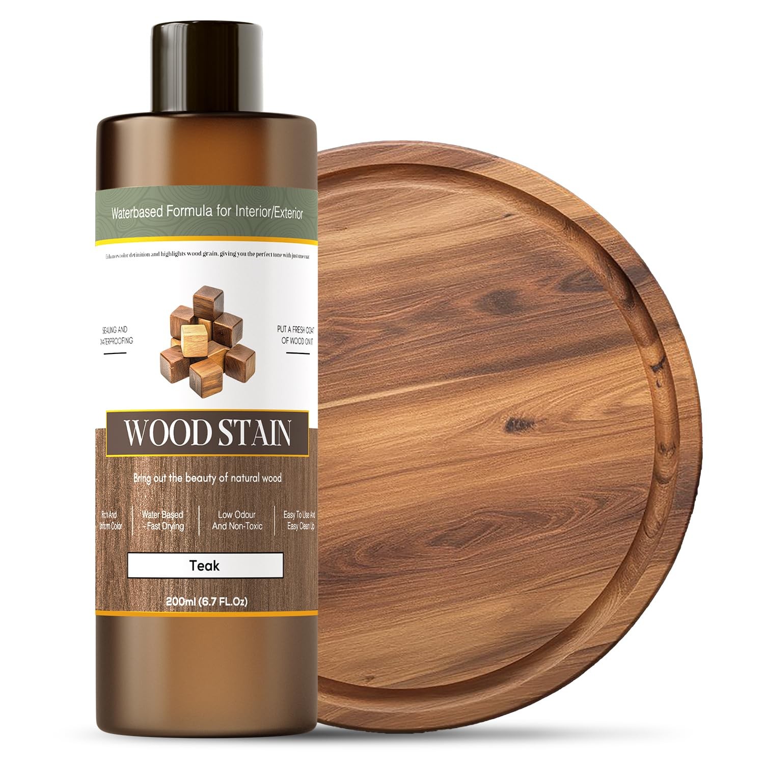 Wood Stain - for - Natural Furniture - 6.7 oz, Teak | eBay