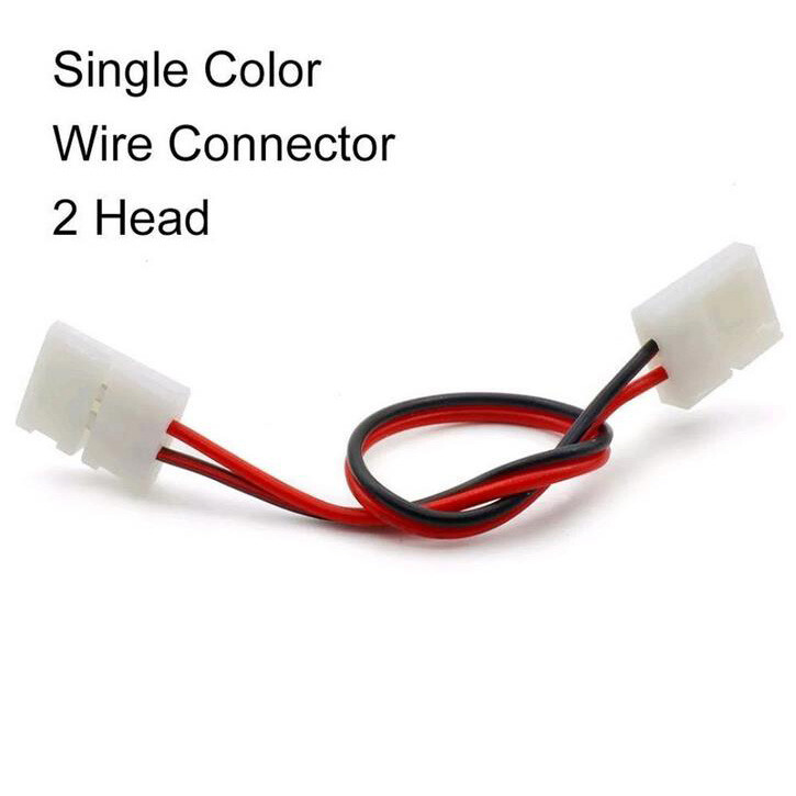 10pcs 2pin Solderless Wire Connector Clip 2 Head for 2835 5050 5630 LED ...
