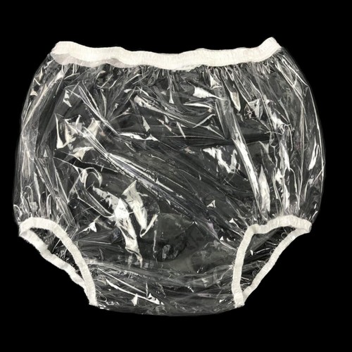 Plastic Pants for Adult Diapers Incontinence Cloth Diaper Cover Rubber ...