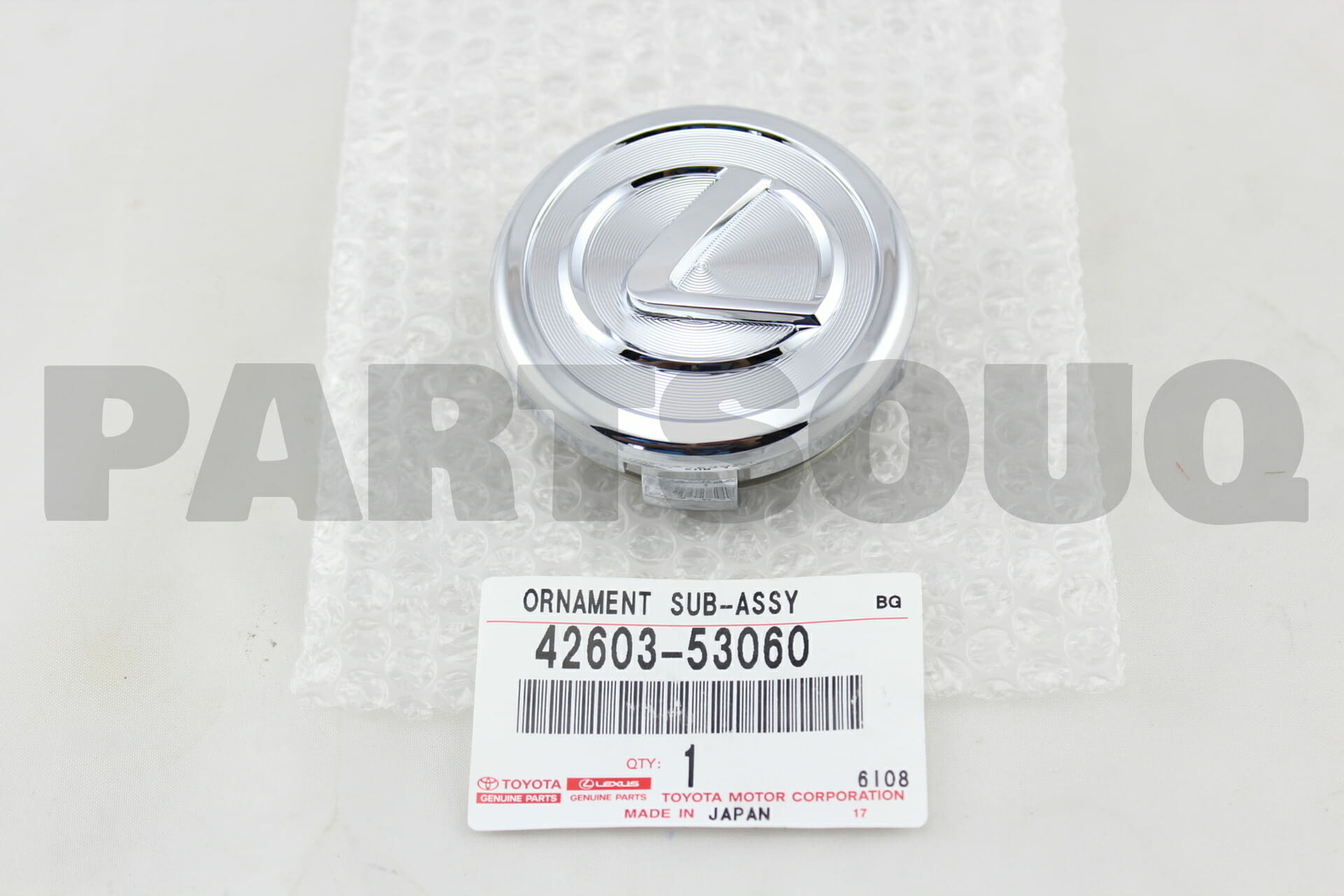 4260353060 Genuine Toyota ORNAMENT SUB-ASSY, WHEEL HUB 42603-53060 | eBay