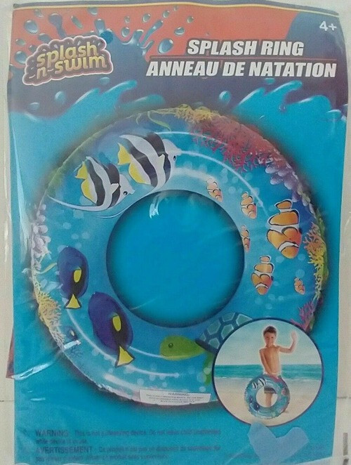 Fish And Sea Life Swim Ring, Splash-N-Swim Novelty 30 in. | eBay