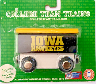 Iowa Hawkeyes Train Herky the Hawk College Team NCAA Collectible Set ...