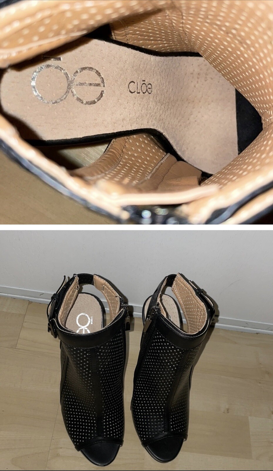 ŌE Clōe OE Cloe heels boots size 6 US 36 EU black barely preloved | eBay