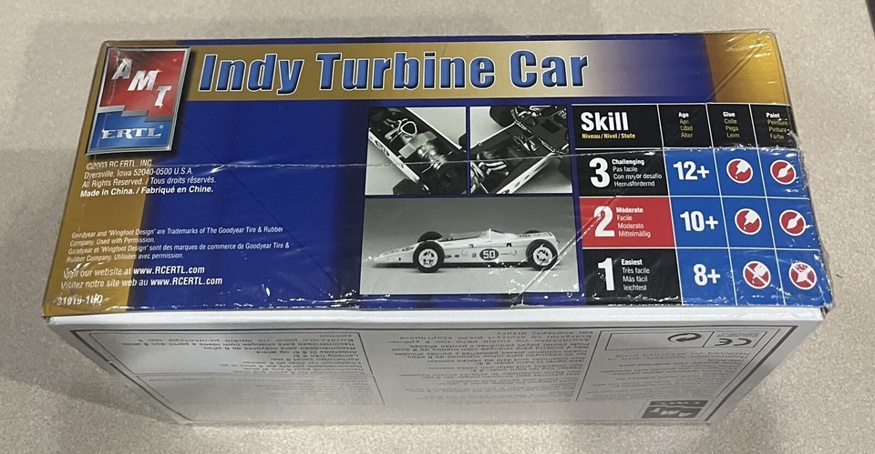🏁 AMT MPC Indy Turbine Car Model Car Kit 1/25 🏁 | eBay