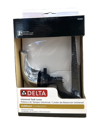 Delta 79260 Addison Bath Universal Tank Lever Chrome Finish | eBay