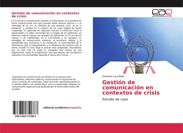 Gestión de Comunicación En Contextos de Crisis von Verónica Luna Báez ...
