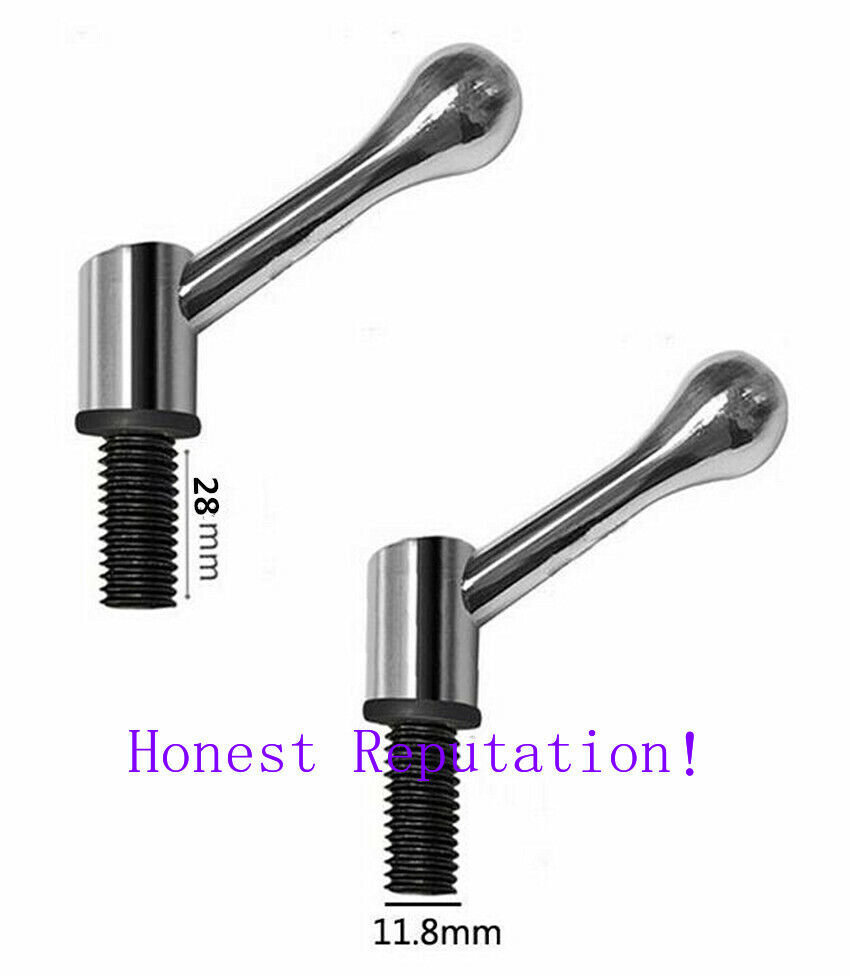 2PCS Bridgeport Part Head Milling Machine Table Lock Mill Bolt Handle ...