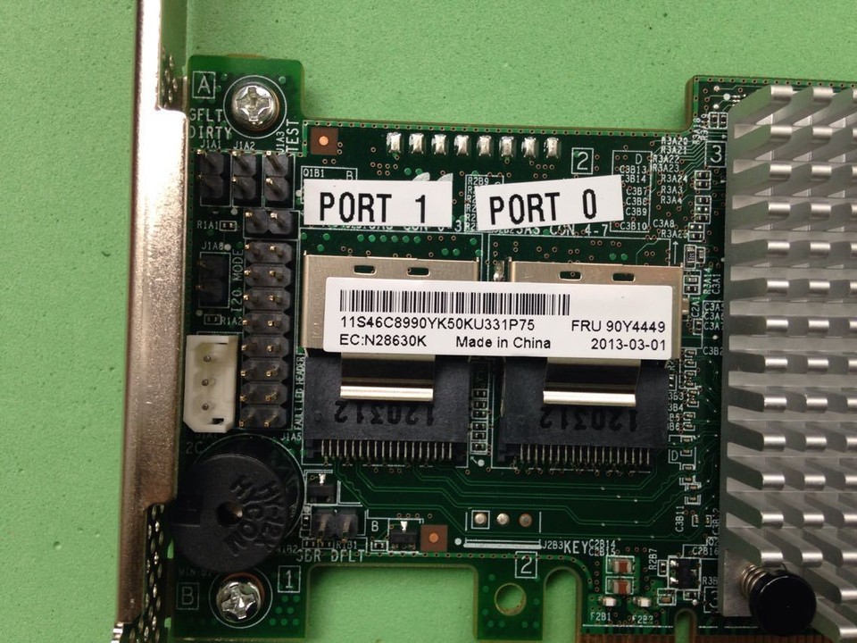 IBM ServeRAID M5110 90Y4449 SAS/SATA Adapter with 512Mb + battery | eBay