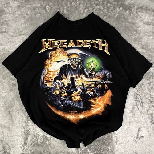 Rare Megadeth Vic Rattlehead Peace Sells….But Who’s Buying? Black Tour ...