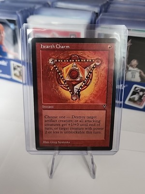 Hearth Charm Visions - Magic the Gathering Red | eBay