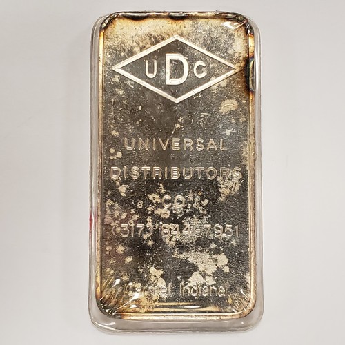 10 oz .999 Silver Bar Silvertowne Prospector Universal Distributors ...