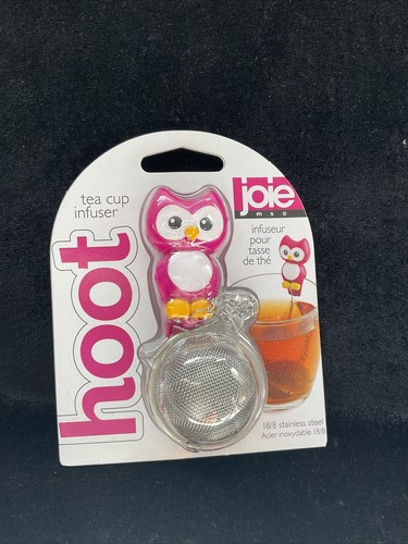 Joie MSC Pink HOOT Owl Tea Infuser Loose Tea Stainless Steel NEW Hot ...