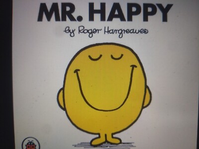 2xROGER HARGREAVES Mr Happy Book MR MEN Book Childrens Book KIDS Book ...