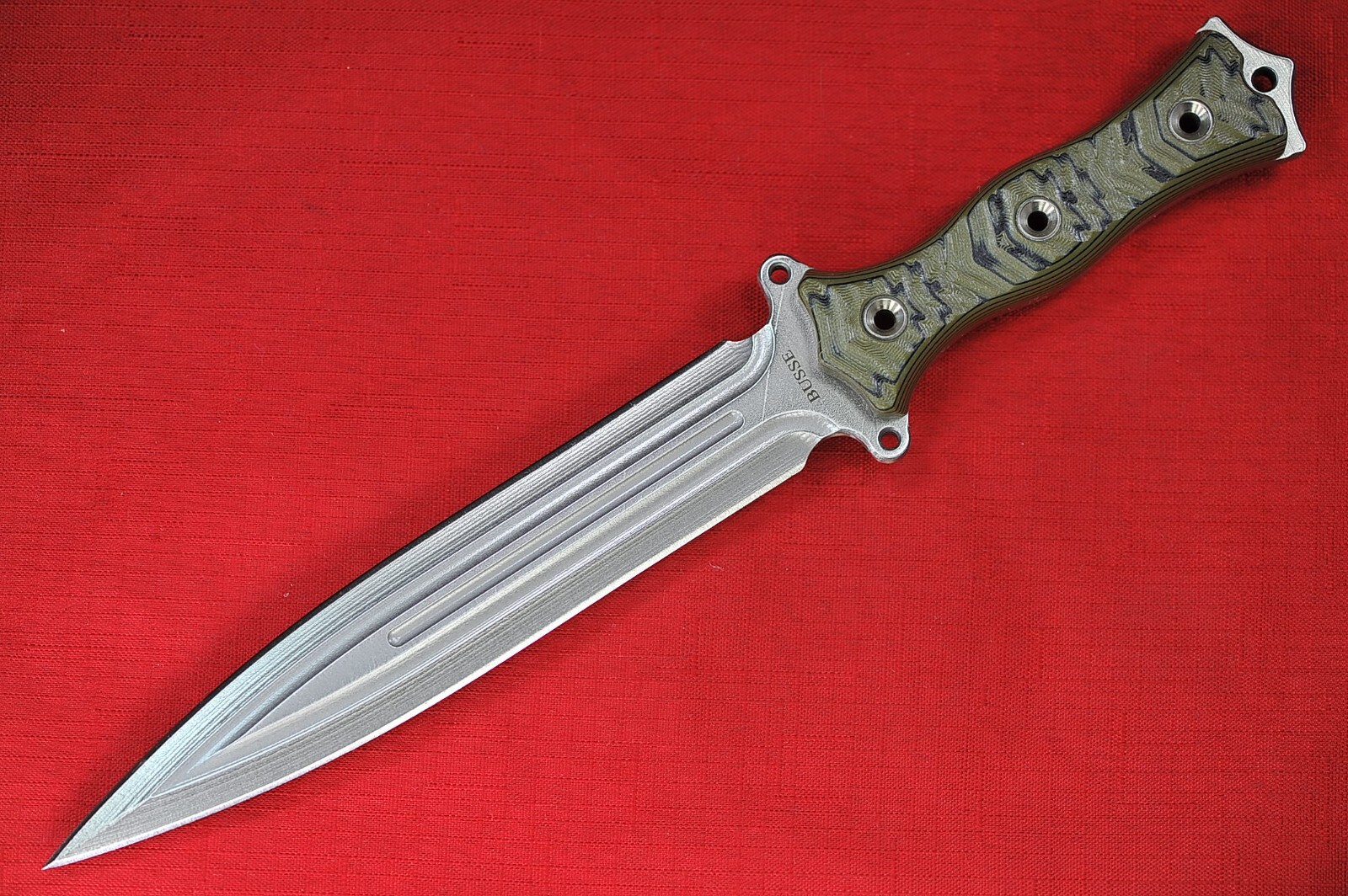 Busse Combat FMV8 .26" Competition Finished INFI w/CBTs, Green/Black ...