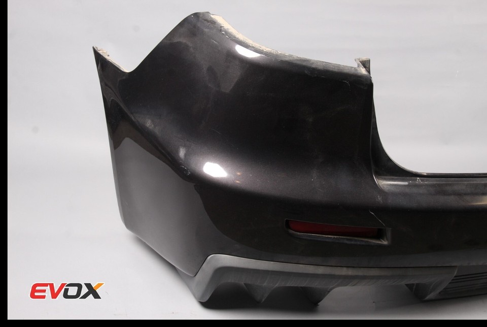 08-15 MITSUBISHI LANCER EVOLUTION EVO X REAR BUMPER COVER PHANTOM BLACK ...