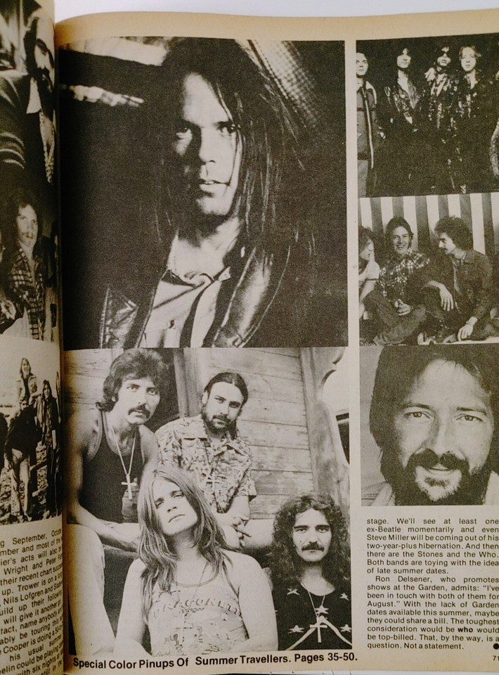 Blast Magazine August 1976 Wings, Doobies, Springsteen, premiere issue ...
