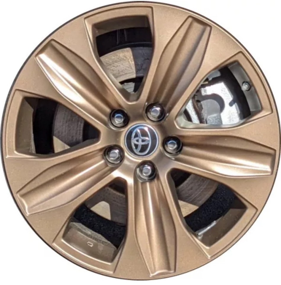 18" TOYOTA HIGHLANDER WHEELS RIMS FACTORY OEM 75264 2020-2024 BRONZE ...