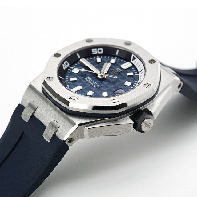 Audemars Piguet Royal Oak Offshore Blue Unisex Adults Watch - 15720ST ...