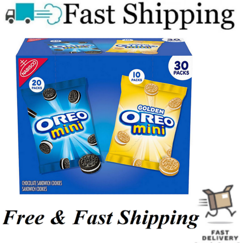 OREO Mini Mix Sandwich Cookies Variety Pack, Snack Packs (30 pk.) | eBay