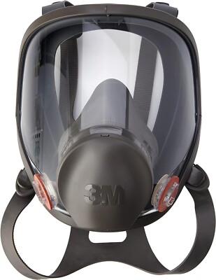 Full Face Gas Mask Full Facepiece Reusable Respirator 6900 Size Large ...