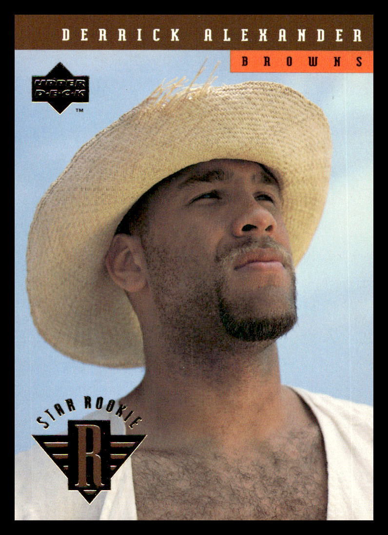1994 Upper Deck #3 Derrick Alexander SR, RC Cleveland Browns | eBay