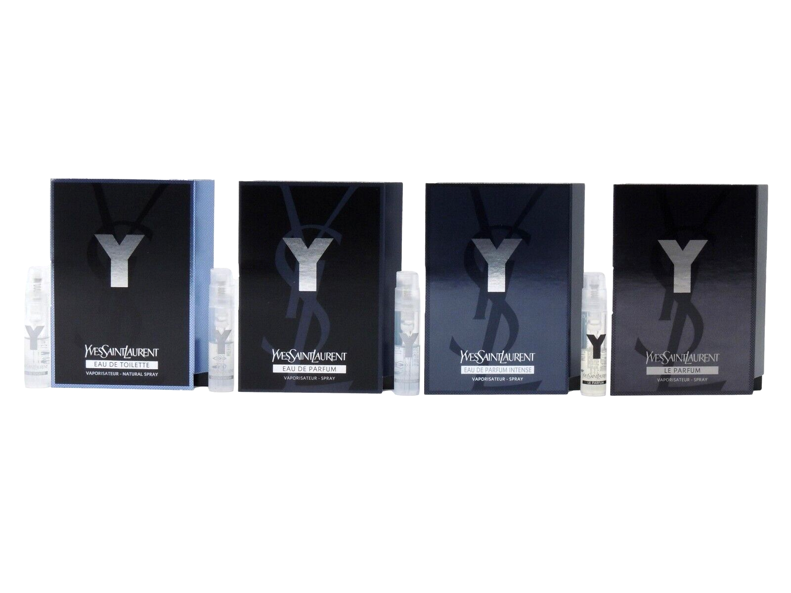 YSL YVES SAINT LAURENT Y EDT EDP INTENSE LE PARFUM 1.2ml .04oz SAMPLES ...