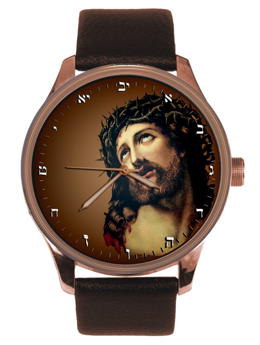 THE PASSION OF CHRIST, RARE MEDIEVAL ART JESUS WITH THE CROWN OF THORNS ...