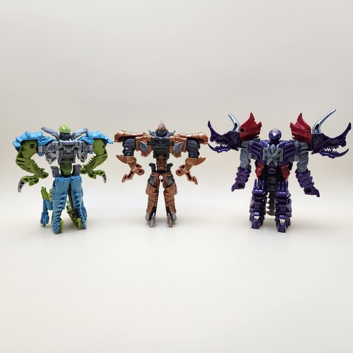 TRANSFORMERS AOE (2014) GRIMLOCK SLASH SLUG 1-Step Changer Dinobots Set ...
