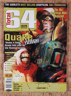Total 64 Magazine May 1998 Issue - UK Printed Quake Exclusive | eBay