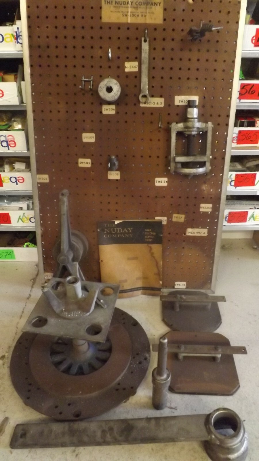 Rare NUDAY SW500-A Ford Tractor Essential Service Tools | eBay