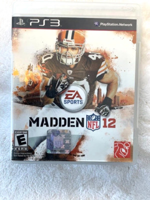 Madden FOOTBALL NFL 12 Playstation 3 PS3 GAME 14633196467| eBay