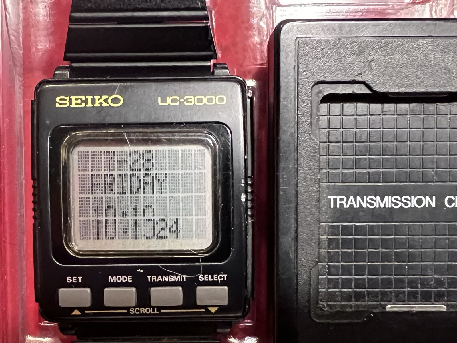 Seiko UC-3000 Series Wrist Information System Seiko Memory Diary ...
