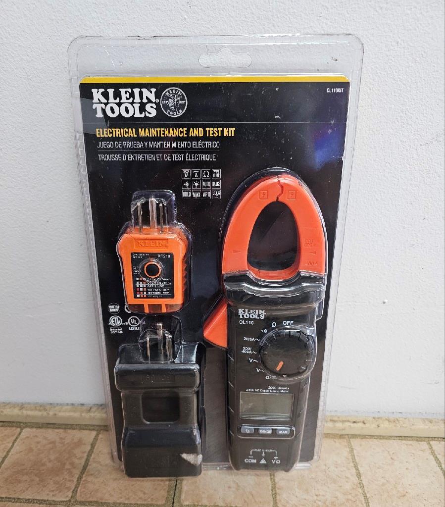 Klein Tools CL800 AC/DC True RMS Auto-Ranging Digital Clamp Meter for ...