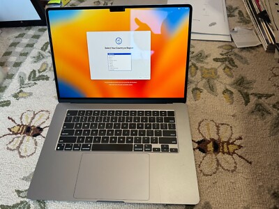 APPLE MACBOOK AIR A2941 15" LAPTOP 256GB M2 16GB RAM M2 GRAY ...
