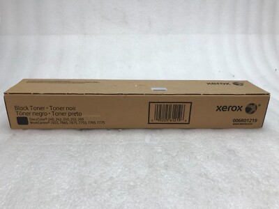 Genuine OEM Sealed Xerox Black Toner 006R01219 DC 240 242 250 252 WC ...
