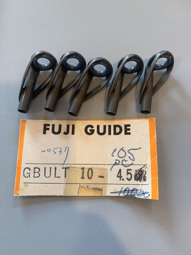 5 Pieces Fuji Rod Tip Guides Gunmetal Grey | eBay