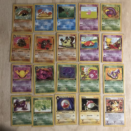 Pokemon Card Lot Of 55 1st Edition Cards Including Kabuto 50/62 | eBay