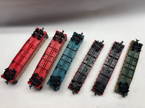 HO Scale Flat Beds - Lot of 6, SSC, A.T.&S.F, United States Steel ...