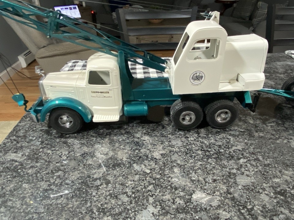 vintage 50s Custom Smith Miller L Mack with Doepke Unit Crane And ...