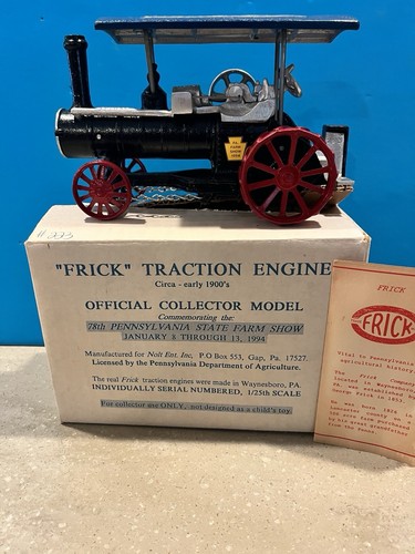 FRICK TRACTION ENGINE 1/25 SCALE COLLECTORS MODEL | eBay