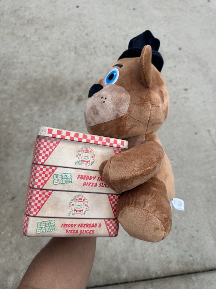 Five Nights At Freddy’s 2 Cinemark Popcorn Bucket FNAF Plush Bear Brand ...