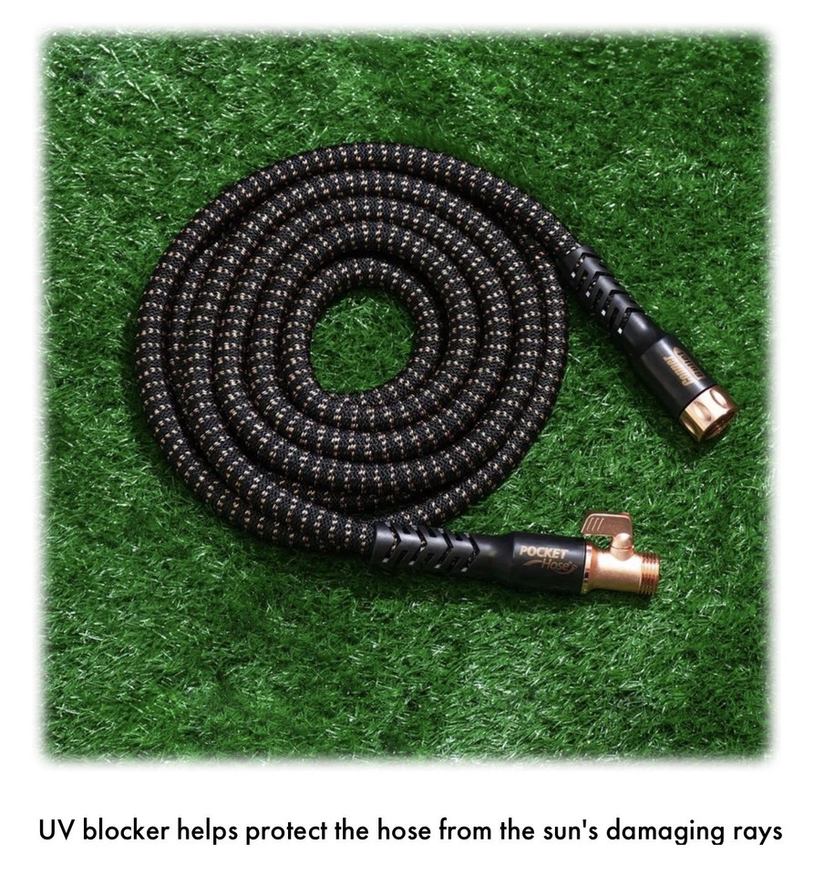 Pocket Hose Copper Bullet 75' Hoses with Hand Sprayer & UV Blocker | eBay