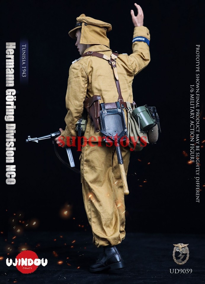 UJINDOU UD9059 1/6 WWII Hermann Goring Division Tunisia 1943 Action ...