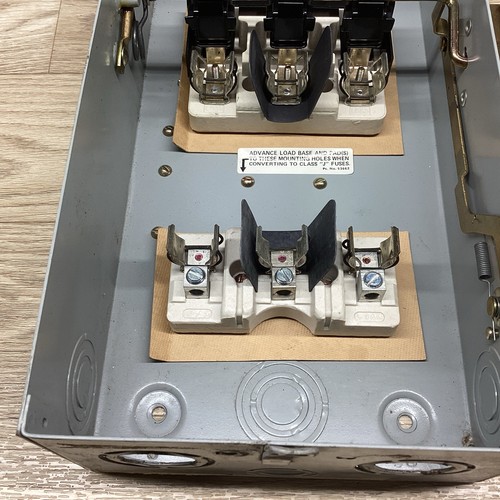 SIEMENS ITE ENCLOSED SWITCH HEAVY DUTY FR352 SER. C 60 AMP 600V ...